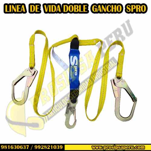 LINEA DE VIDA SPRO DOBLE COLA