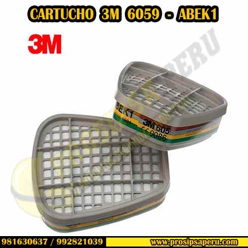 Cartucho 3M 6059 Multigases ABEK1