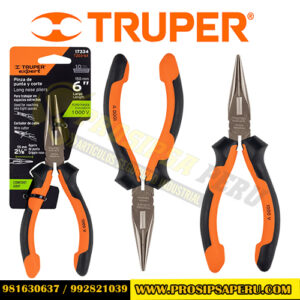 Pinza punta y corte 6" mango Comfort Grip, Truper Expert