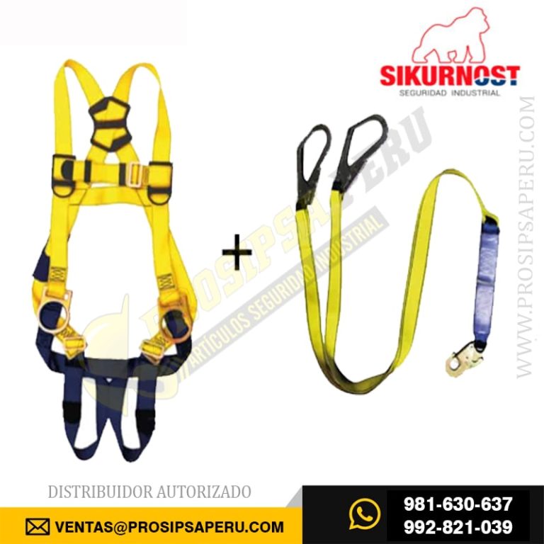 PACK DE ARNES Y LINEA DE VIDA SIKURNOST